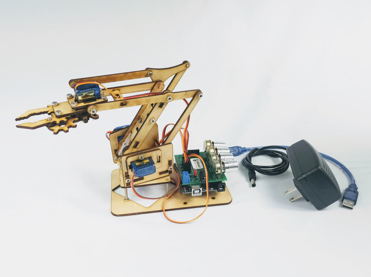 Barnabas Arduino-Compatible Robot Arm Kit With Joystick Control (Ages: – Barnabas Robotics